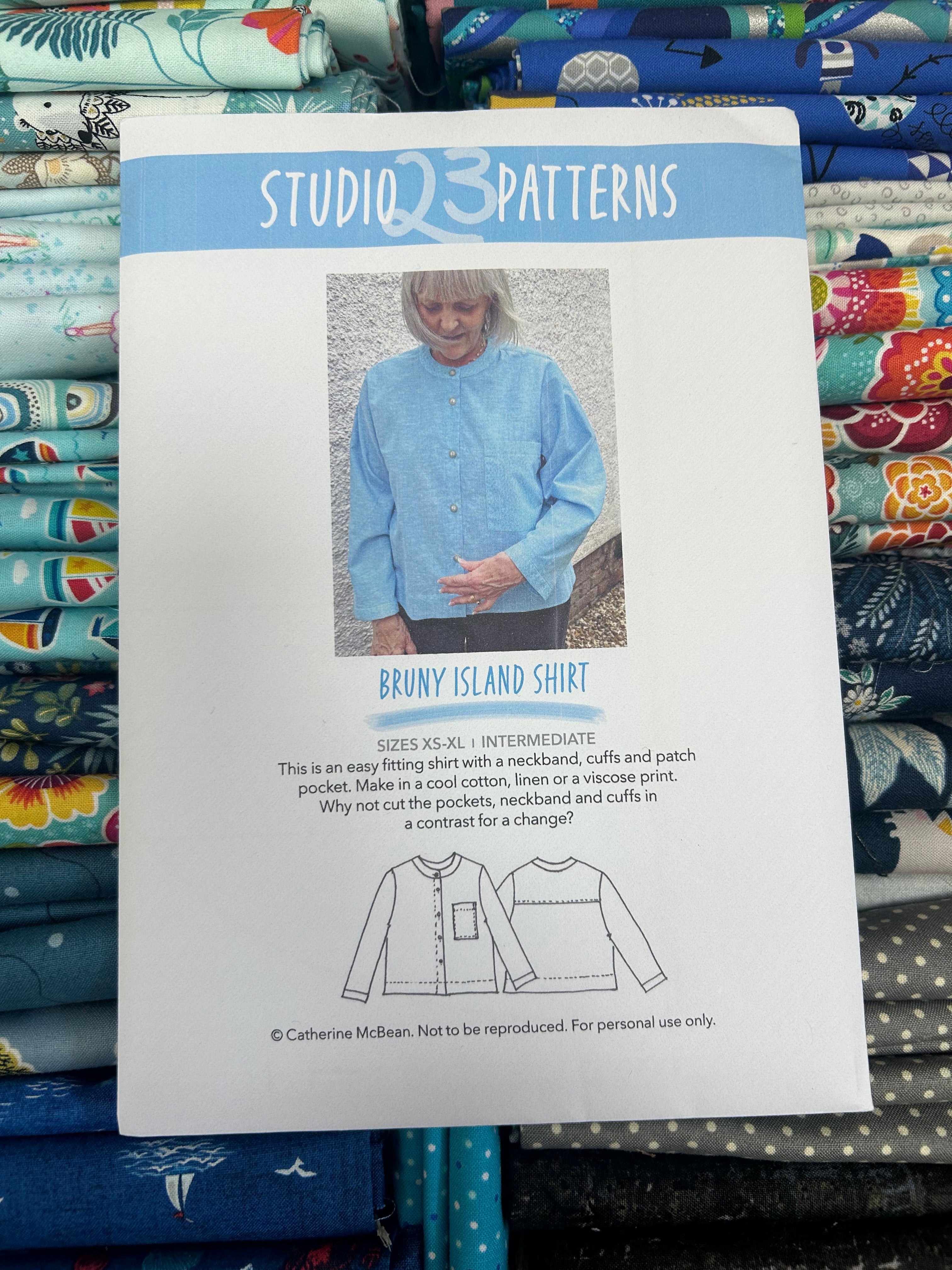 Studio 23 Patterns - Bruny Island Shirt