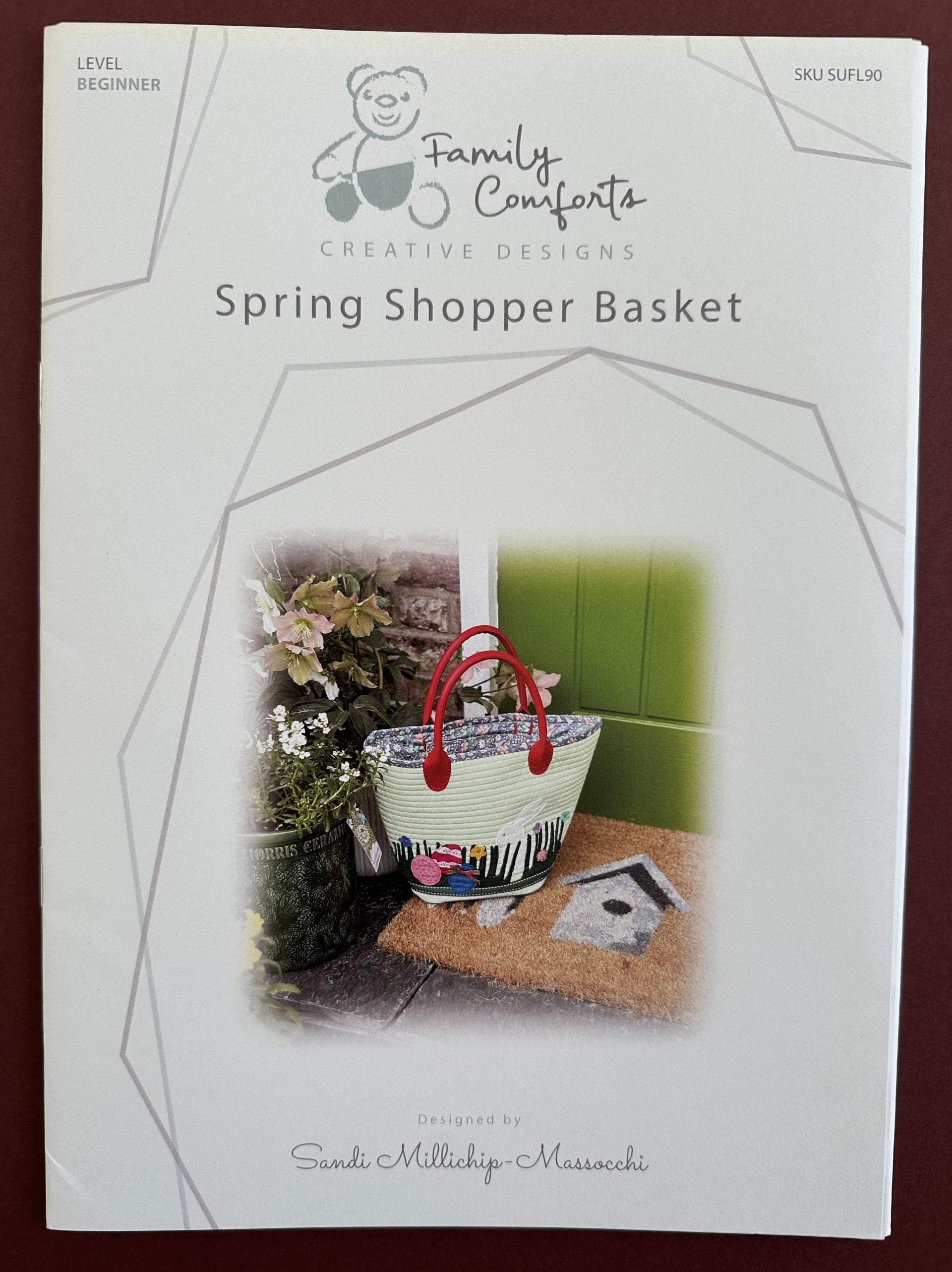 Family Comforts Creative Designs - Spring Shopper Basket